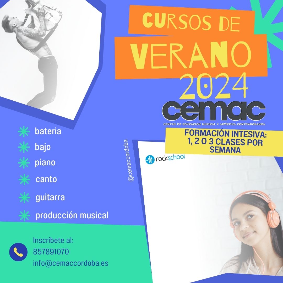 Cursos de verano 2024 - Cemac Córdoba